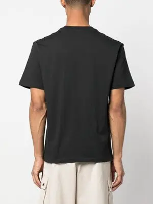 Sunnei Logo-print Cotton T-shirt - Black