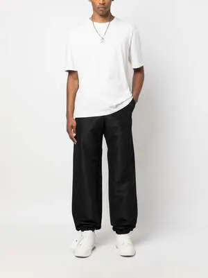Heron Preston Logo-patch Wide-leg Trousers