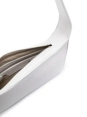 COURREGES Zip-fastening Shoulder Bag - White