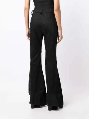 BARBARA BOLOGNA Cotton Flared Trousers