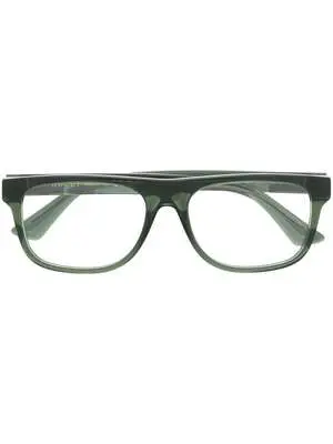 Gucci Square Frame Glasses - Green