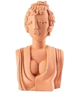 SELETTI Magna Graecia Poppea Bust - Orange