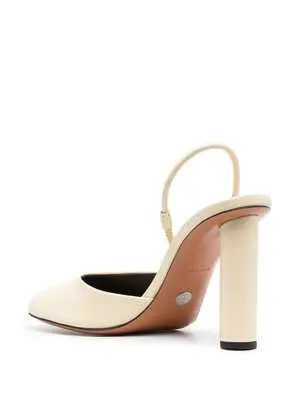 Proenza Schouler 100mm Slingback Leather Pumps