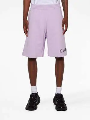 Givenchy Logo-print Cotton Shorts