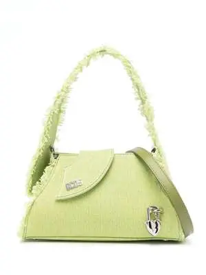 Gcds Comma Denim Bag - Green