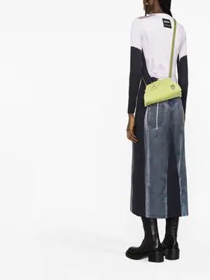 Gcds Comma Denim Bag - Green