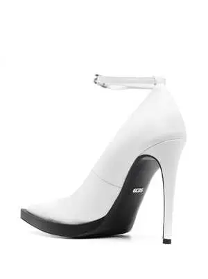 Gcds 110mm Pointed Leather Pumps