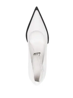 Gcds 110mm Pointed Leather Pumps