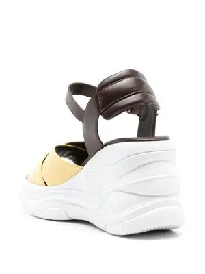 STUDIO CHOFAKIAN Comfort Platform Sandals