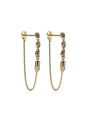 DINNY HALL Dinny Hall Crystal-Embellished Drop Earrings