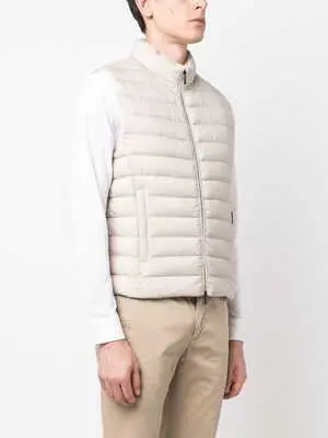 MOORER Quilted-finish Padded Jacket