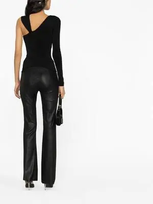 NENSI DOJAKA One-shoulder Top - Black