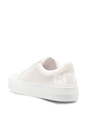 Gcds Monogram Jacquard Low-top Sneakers - Neutrals