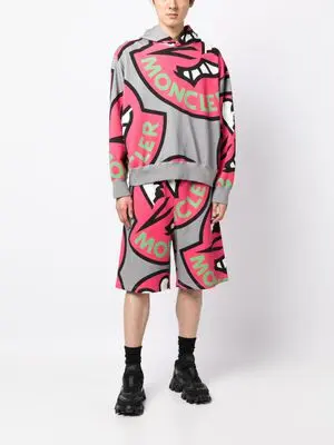 Moncler Logo-print Shorts
