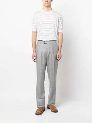 Brunello Cucinelli Striped Cotton T-shirt