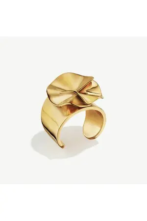 SOKO Bidu -plated Statement Ring - Gold
