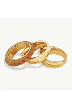 SOKO Fuliwa Teak Stacking Rings
