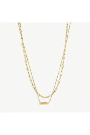 SOKO Sura Layered Necklace - Gold