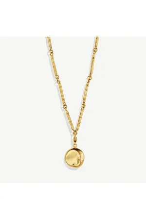 SOKO Mini Bahari Charm & Nyundo Chain Necklace Set - Gold