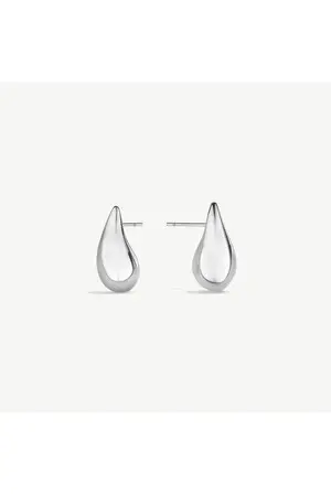 SOKO Mini Dash Stud Earrings - Silver