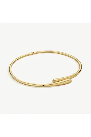 SOKO Dash Hinge Wrap Choker Necklace - Gold