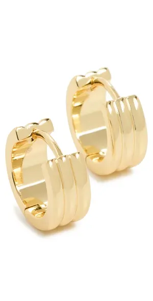 Gorjana Reed Hoop Earrings - Gold