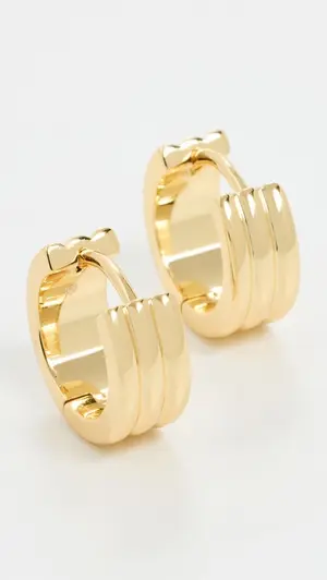 Gorjana Reed Hoop Earrings