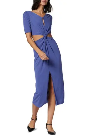 Equipment Genevieve Side Cutout Dress