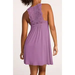 Fleur't Belle Epoque Fuller Cup Lace Chemise Berry Glaze