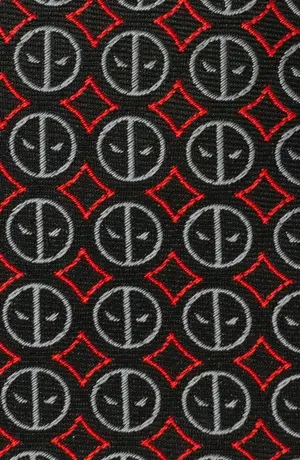 CUFFLINKS, INC. Deadpool Icon Neck Tie - Black