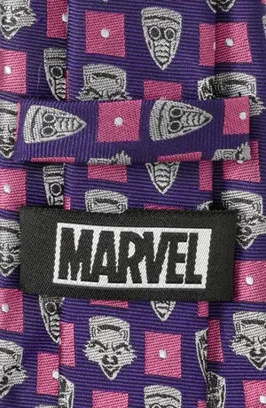 CUFFLINKS, INC. Marvel Patterned Neck Tie
