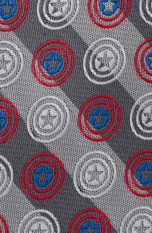 CUFFLINKS, INC. Captain America Shield Neck Tie