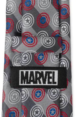 CUFFLINKS, INC. Captain America Shield Neck Tie