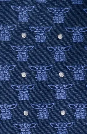 CUFFLINKS, INC. Grogu Neck Tie - Navy