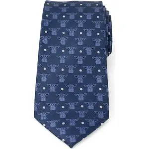 CUFFLINKS, INC. Grogu Neck Tie - Navy