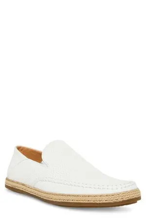 Steve Madden Caydenn Slip-on Loafer - White Leather