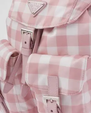 Prada Small Printed Re-nylon Backpack