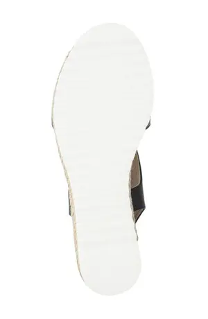 Aquatalia Adelina Crisscross Slingback Sandal - Black