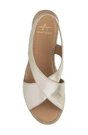 Aquatalia Adelina Crisscross Slingback Sandal