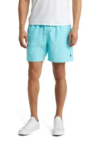 Polo Ralph Lauren Traveler Swim Trunks - Hammond Blue