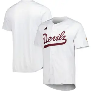 Adidas Arizona State Sun Devils Team Baseball Jersey - White