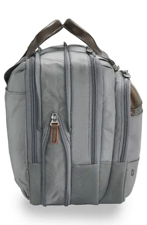 Briggs & Riley Work Small Expandable Ballistic Nylon Laptop Briefcase With Rfid Pocket