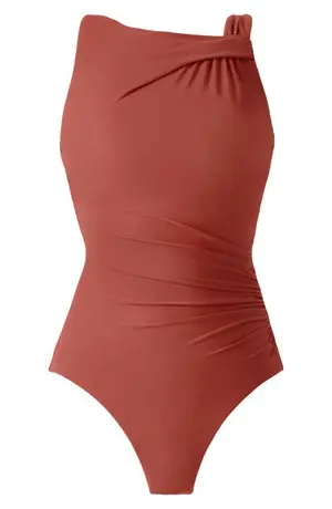 Miraclesuit Rock Solid Avra One-piece Swimsuit - Terra