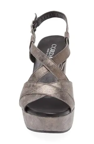 Cordani Tahlia Platform Sandals - Crosta Asfalto