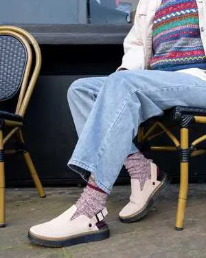 Dr. Martens Carlson Suede Casual Slingback Mules