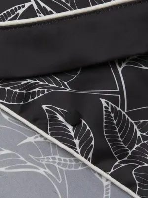AVERIE Leaf Print Short Pajama Set