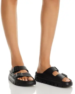 BIRKENSTOCK Arizona Chunky Buckled Sandals By - Black