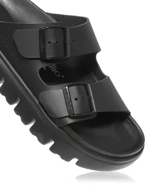 BIRKENSTOCK Arizona Chunky Buckled Sandals By - Black