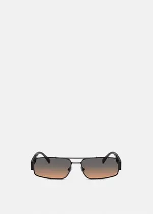 Versace Greca Rectangular Sunglasses