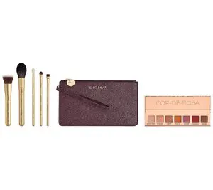 SIGMA BEAUTY Obsessed Brush Set & Cor-de-rosa M Ni Eyeshadow - One-color